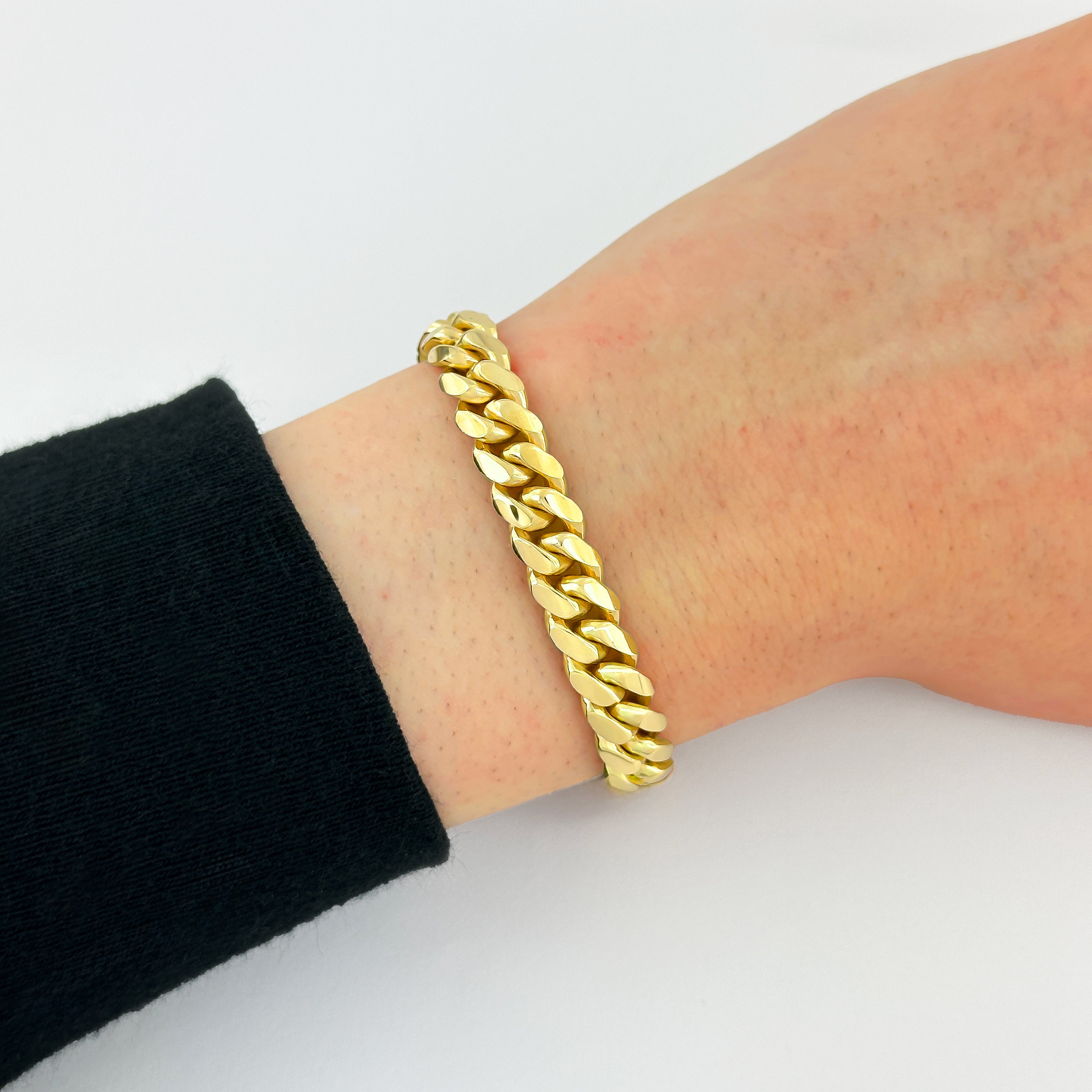 8mm Miami Cuban Link Bracelet Mour Co